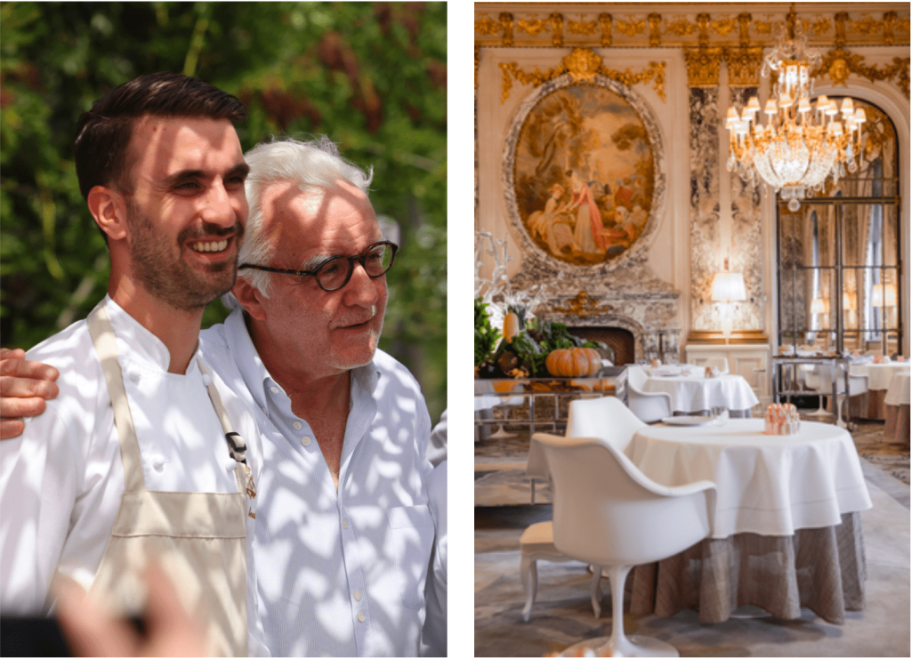 Le Meurice Alain Ducasse obtient trois macarons Ecotable - Le Chef