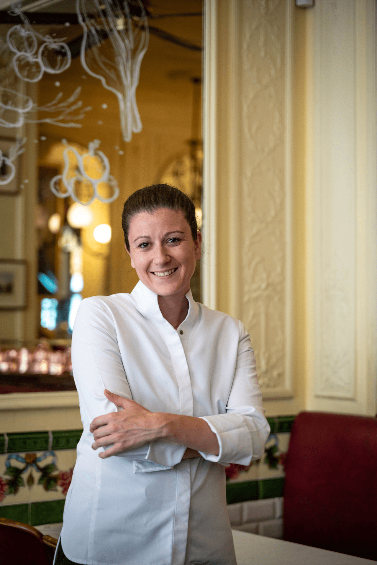 La cheffe Victoria Boller arrive au Relais Plaza - Le Chef