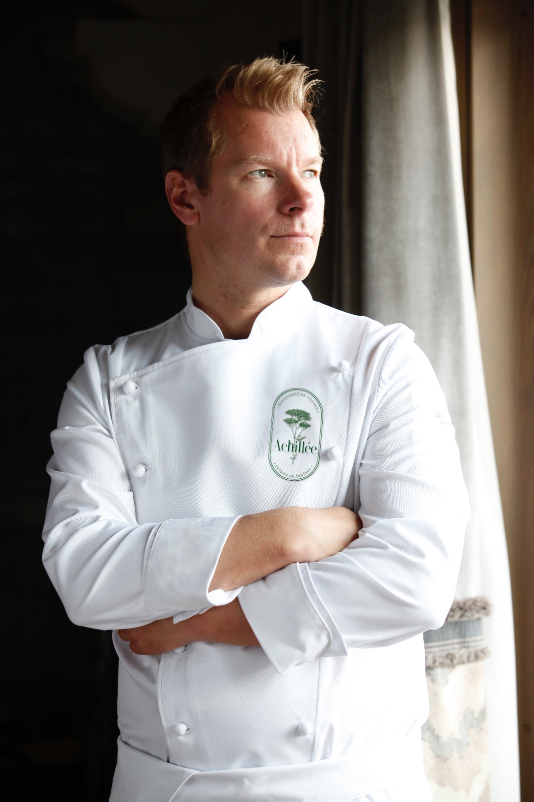 Achillée, 1ère table de Pieter Riedijk à Bozel - Le Chef